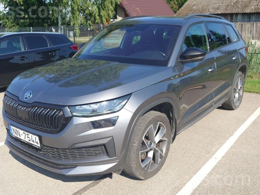 Серый Шкода Kodiaq 2023 в Елгава, объемом двигателя 2.00 л и пробегом 203 тыс. км за 24000 €, фото 1 на AUTOMOTO.COM.LV