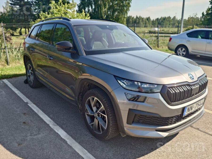 Серый Шкода Kodiaq 2023 в Елгава, объемом двигателя 2.00 л и пробегом 203 тыс. км за 24000 €, фото 3 на AUTOMOTO.COM.LV