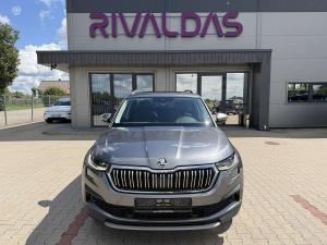 Pelēks Skoda Kodiaq 2023 Šauļi, ar dzinēja tilpumu 1.97 L un nobraukumu 116 tūkst. km par 28990 €, foto  vietnē AUTOMOTO.COM.LV