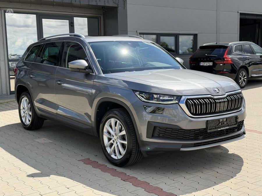 Pelēks Skoda Kodiaq 2023 Šauļi, ar dzinēja tilpumu 1.97 L un nobraukumu 116 tūkst. km par 28990 €, foto 3 vietnē AUTOMOTO.COM.LV