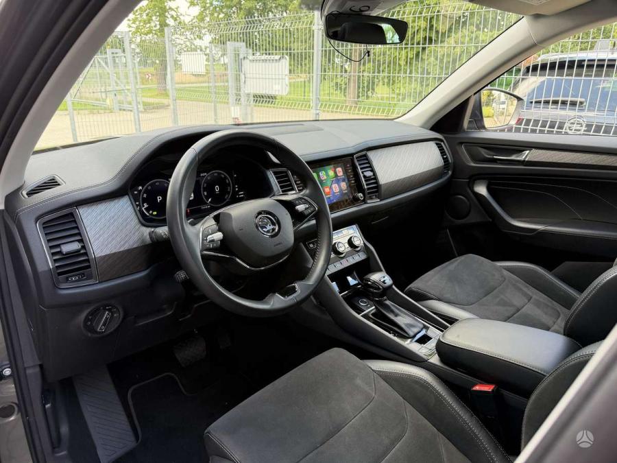 Pelēks Skoda Kodiaq 2023 Šauļi, ar dzinēja tilpumu 1.97 L un nobraukumu 116 tūkst. km par 28990 €, foto 12 vietnē AUTOMOTO.COM.LV