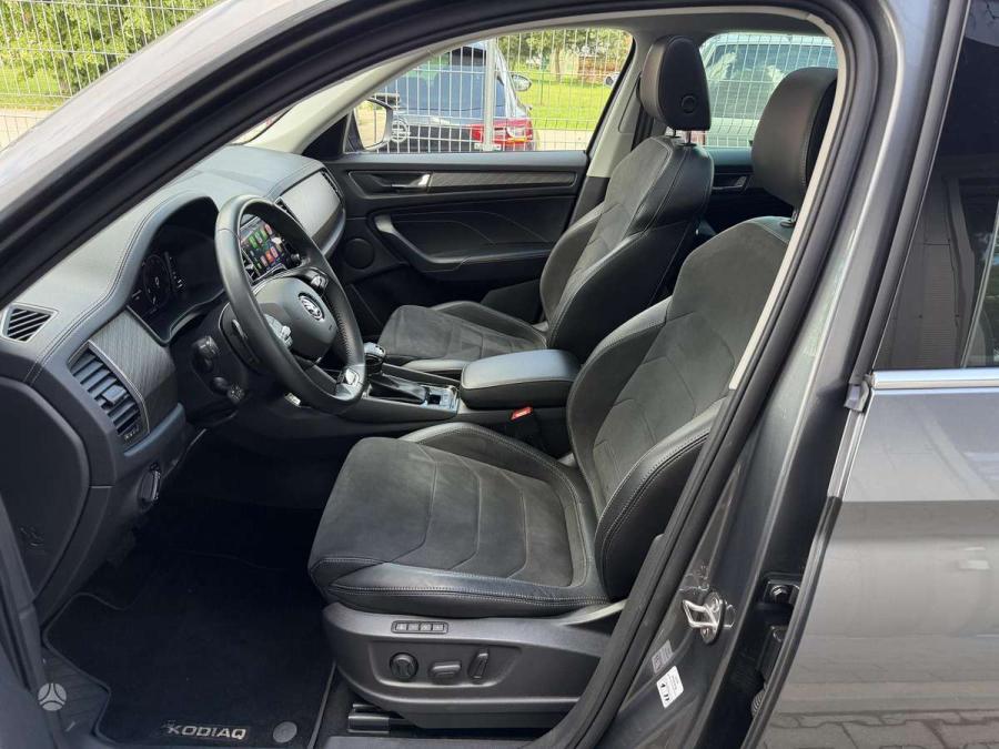 Pelēks Skoda Kodiaq 2023 Šauļi, ar dzinēja tilpumu 1.97 L un nobraukumu 116 tūkst. km par 28990 €, foto 13 vietnē AUTOMOTO.COM.LV