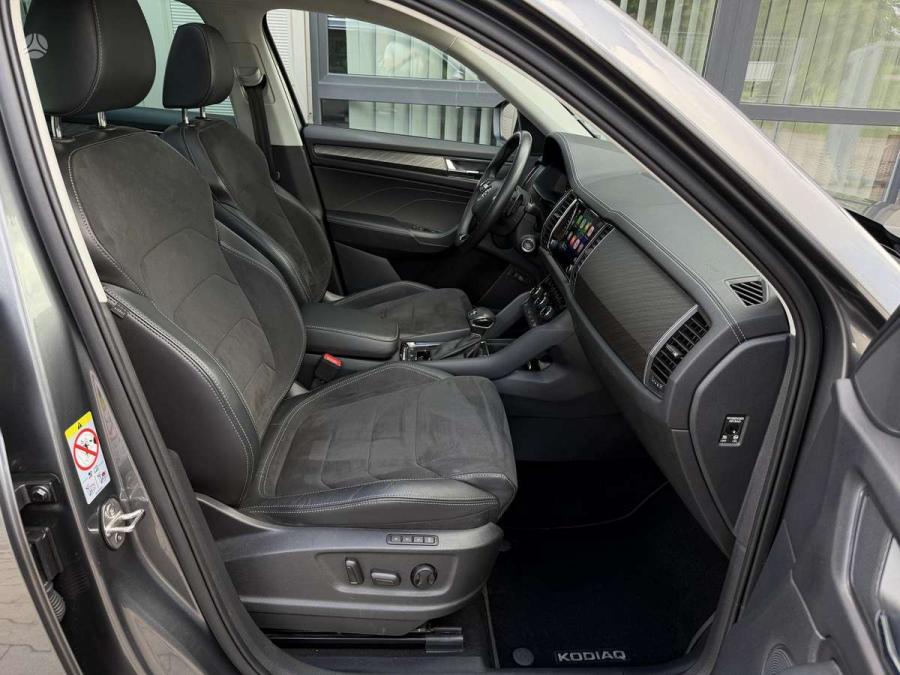 Pelēks Skoda Kodiaq 2023 Šauļi, ar dzinēja tilpumu 1.97 L un nobraukumu 116 tūkst. km par 28990 €, foto 19 vietnē AUTOMOTO.COM.LV
