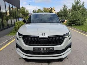 Grey Skoda Kodiaq 2023 in Kaunas, with an engine capacity of 1.50 L and mileage of 163 thousand km for 26900 €, photo 5 on AUTOMOTO.COM.LV
