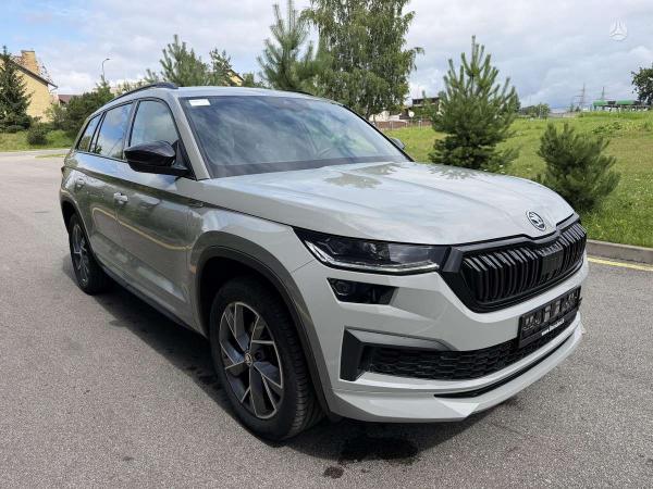 Серый Шкода Kodiaq 2023 в Каунас, объемом двигателя 1.50 л и пробегом 163 тыс. км за 26900 €, фото 5 на AUTOMOTO.COM.LV