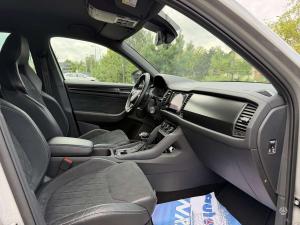 Grey Skoda Kodiaq 2023 in Kaunas, with an engine capacity of 1.50 L and mileage of 163 thousand km for 26900 €, photo 18 on AUTOMOTO.COM.LV