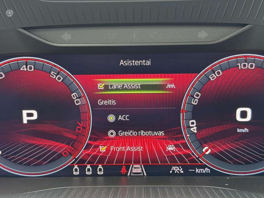 Grey Skoda Kodiaq 2023 in Kaunas, with an engine capacity of 1.50 L and mileage of 163 thousand km for 26900 €, photo 23 on AUTOMOTO.COM.LV