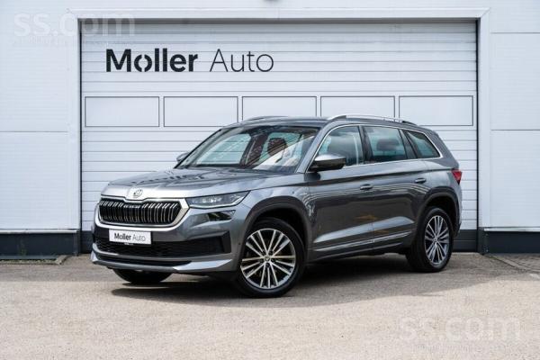 Pelēks Skoda Kodiaq 2023 Rīga, ar dzinēja tilpumu 2.00 L un nobraukumu 132 tūkst. km par 31950 €, foto 1 vietnē AUTOMOTO.COM.LV