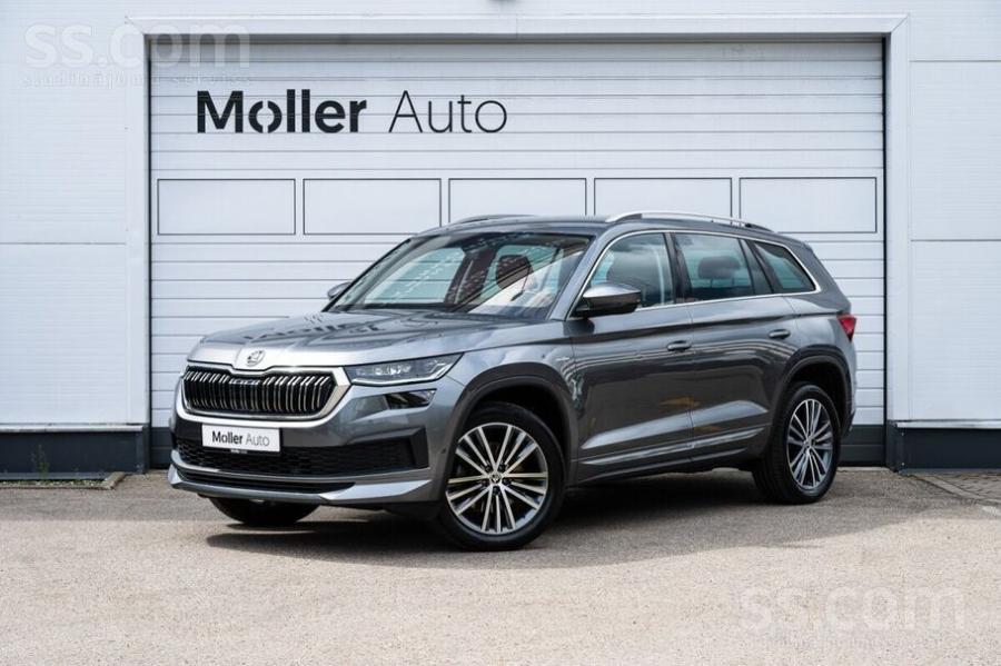 Серый Шкода Kodiaq 2023 в Рига, объемом двигателя 2.00 л и пробегом 132 тыс. км за 31950 €, фото 1 на AUTOMOTO.COM.LV