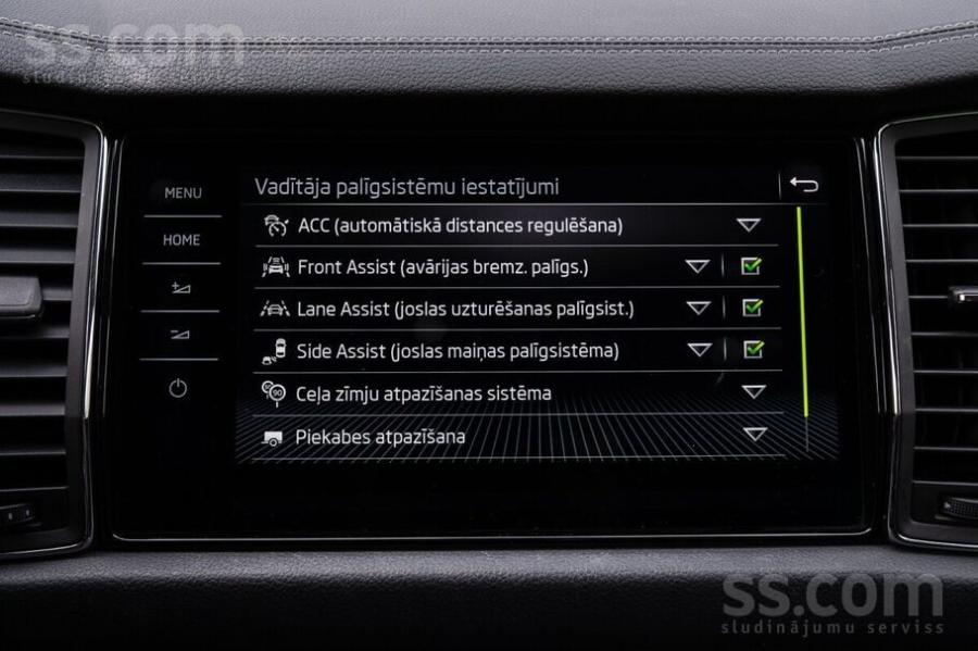 Серый Шкода Kodiaq 2023 в Рига, объемом двигателя 2.00 л и пробегом 132 тыс. км за 31950 €, фото 12 на AUTOMOTO.COM.LV