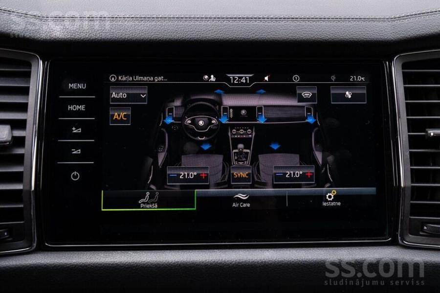 Серый Шкода Kodiaq 2023 в Рига, объемом двигателя 2.00 л и пробегом 132 тыс. км за 31950 €, фото 16 на AUTOMOTO.COM.LV
