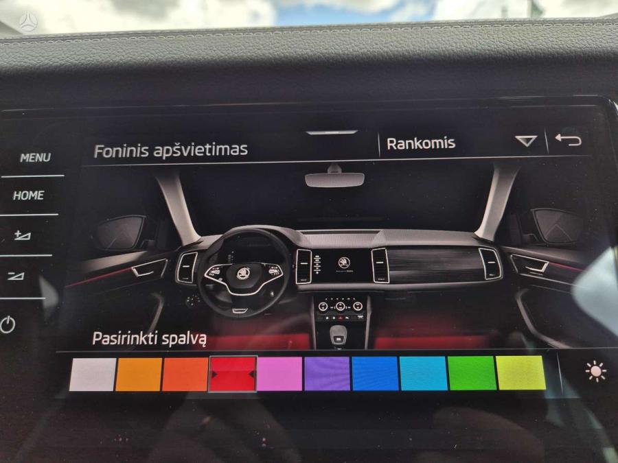 Pelēks Skoda Kodiaq 2023 Šauļi, ar dzinēja tilpumu 1.97 L un nobraukumu 176 tūkst. km par 29200 €, foto 30 vietnē AUTOMOTO.COM.LV