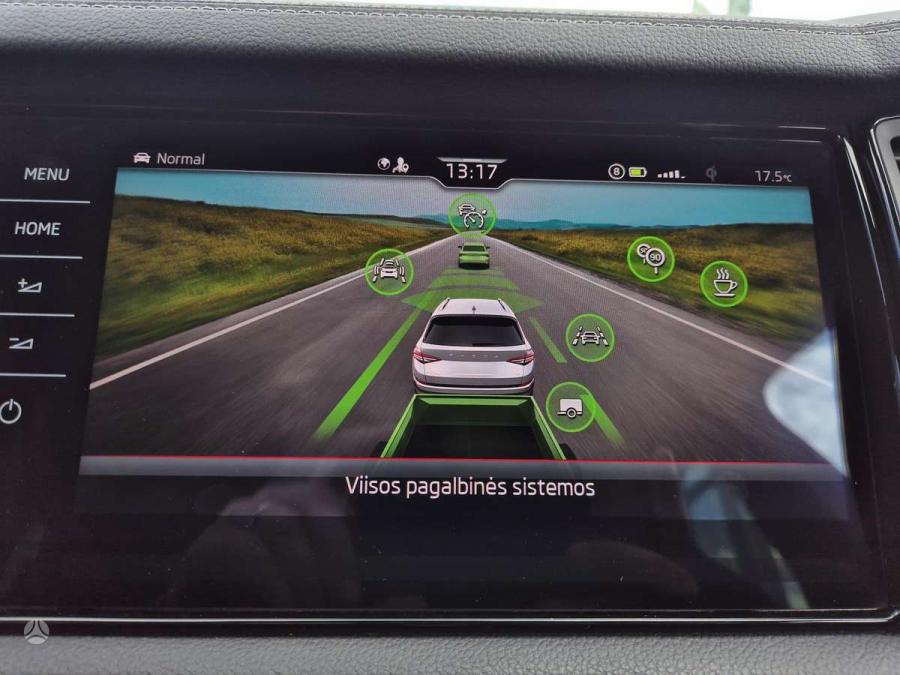 Pelēks Skoda Kodiaq 2023 Šauļi, ar dzinēja tilpumu 1.97 L un nobraukumu 176 tūkst. km par 29200 €, foto 33 vietnē AUTOMOTO.COM.LV