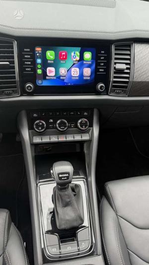 Grey Skoda Kodiaq 2023 in Vilnius, with an engine capacity of 1.97 L and mileage of 145 thousand km for 25290 €, photo 14 on AUTOMOTO.COM.LV