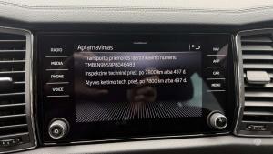 Grey Skoda Kodiaq 2023 in Vilnius, with an engine capacity of 1.97 L and mileage of 145 thousand km for 25290 €, photo 29 on AUTOMOTO.COM.LV