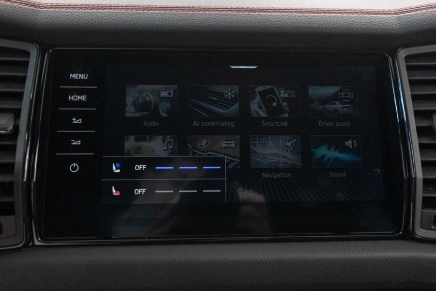 Серый Шкода Kodiaq 2023 в Вильнюс, объемом двигателя 2.00 л и пробегом 125 тыс. км за 35500 €, фото 18 на AUTOMOTO.COM.LV