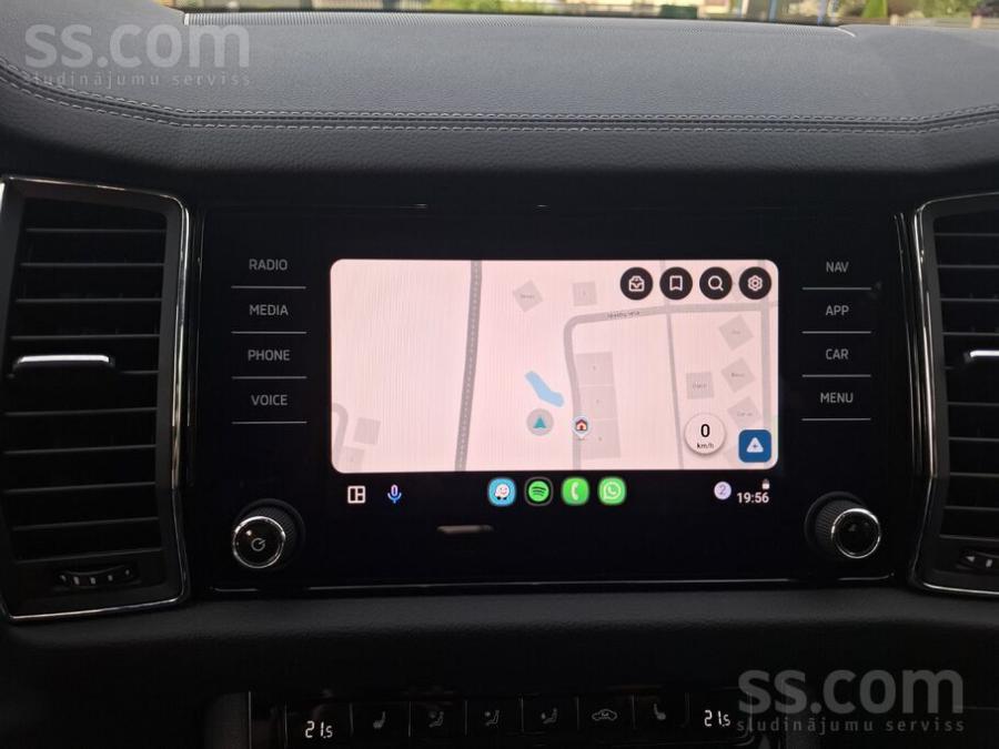 Pelēks Skoda Kodiaq 2023 Rīga, ar dzinēja tilpumu 1.50 L un nobraukumu 62 tūkst. km par 27000 €, foto 10 vietnē AUTOMOTO.COM.LV