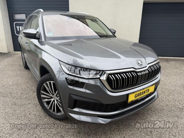 Grey Skoda Kodiaq 2023 in Parnu, with an engine capacity of 2.00 L and mileage of 66 thousand km for 36990 €, photo 6 on AUTOMOTO.COM.LV