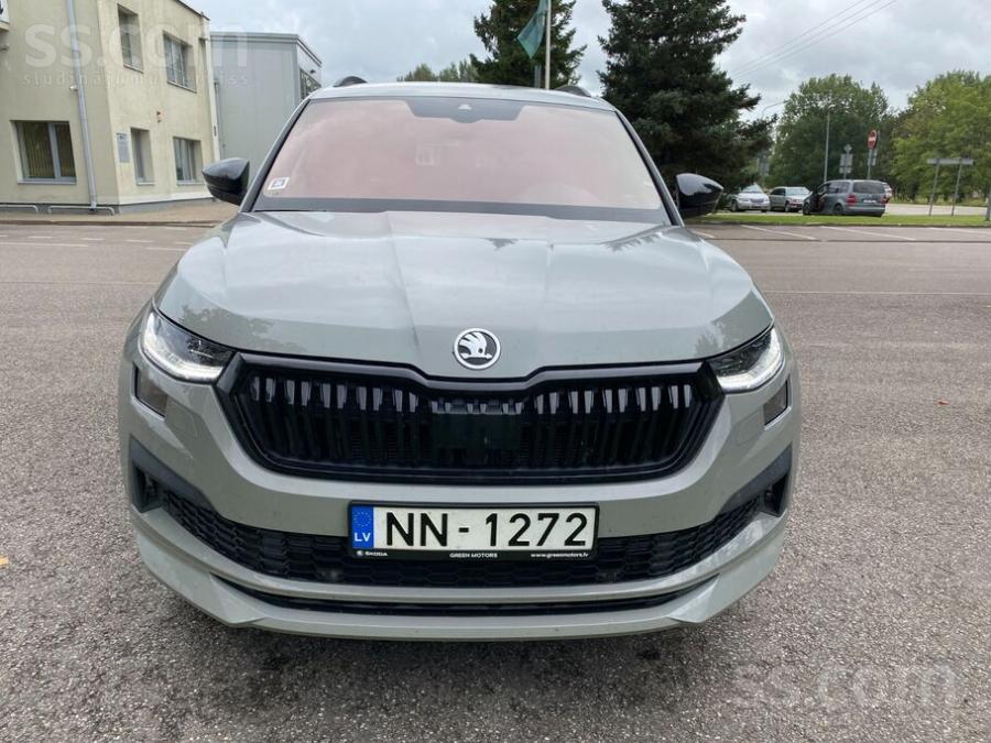 Серый Шкода Kodiaq 2023 в Рига, объемом двигателя 1.50 л и пробегом 61 тыс. км за 29500 €, фото 4 на AUTOMOTO.COM.LV