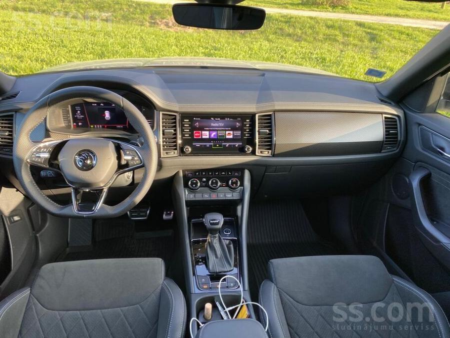 Серый Шкода Kodiaq 2023 в Рига, объемом двигателя 1.50 л и пробегом 61 тыс. км за 29500 €, фото 9 на AUTOMOTO.COM.LV