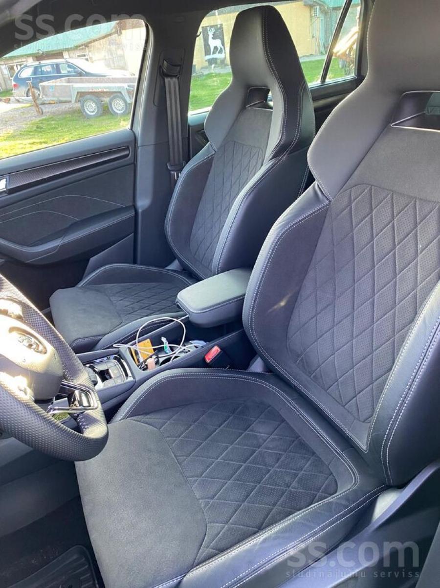 Серый Шкода Kodiaq 2023 в Рига, объемом двигателя 1.50 л и пробегом 61 тыс. км за 29500 €, фото 12 на AUTOMOTO.COM.LV