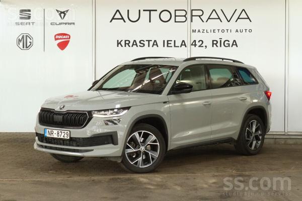 Серый Шкода Kodiaq 2023 в Рига, объемом двигателя 1.50 л и пробегом 119 тыс. км за 26400 €, фото 1 на AUTOMOTO.COM.LV