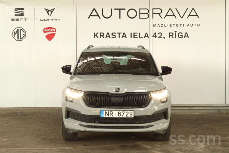Серый Шкода Kodiaq 2023 в Рига, объемом двигателя 1.50 л и пробегом 119 тыс. км за 26400 €, фото 3 на AUTOMOTO.COM.LV