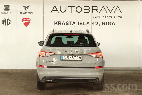Серый Шкода Kodiaq 2023 в Рига, объемом двигателя 1.50 л и пробегом 119 тыс. км за 26400 €, фото 7 на AUTOMOTO.COM.LV