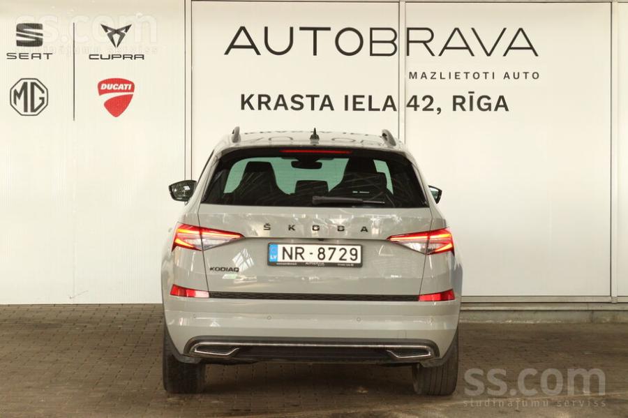 Серый Шкода Kodiaq 2023 в Рига, объемом двигателя 1.50 л и пробегом 119 тыс. км за 26400 €, фото 8 на AUTOMOTO.COM.LV