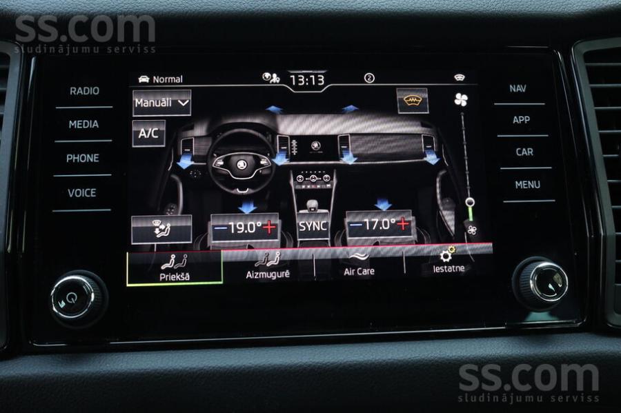 Серый Шкода Kodiaq 2023 в Рига, объемом двигателя 1.50 л и пробегом 119 тыс. км за 26400 €, фото 18 на AUTOMOTO.COM.LV