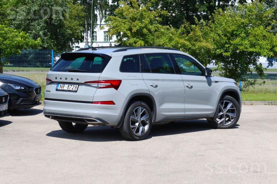 Серый Шкода Kodiaq 2023 в Рига, объемом двигателя 1.50 л и пробегом 119 тыс. км за 26400 €, фото 31 на AUTOMOTO.COM.LV