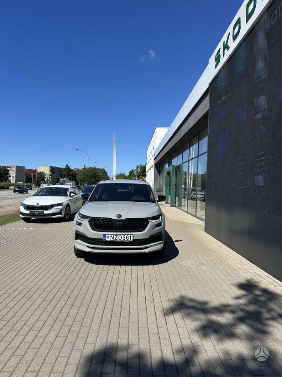 Серый Шкода Kodiaq 2023 в Клайпеда, объемом двигателя 1.98 л и пробегом 71 тыс. км за 34980 €, фото 4 на AUTOMOTO.COM.LV