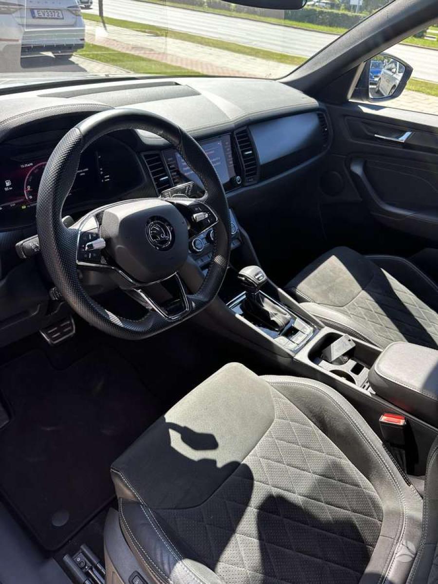 Серый Шкода Kodiaq 2023 в Клайпеда, объемом двигателя 1.98 л и пробегом 71 тыс. км за 34980 €, фото 12 на AUTOMOTO.COM.LV
