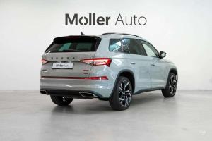 Grey Skoda Kodiaq 2023 in Vilnius, with an engine capacity of 2.00 L and mileage of 125 thousand km for 35500 €, photo 4 on AUTOMOTO.COM.LV
