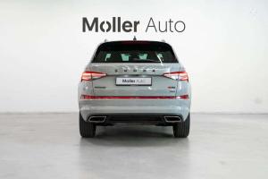 Grey Skoda Kodiaq 2023 in Vilnius, with an engine capacity of 2.00 L and mileage of 125 thousand km for 35500 €, photo 7 on AUTOMOTO.COM.LV