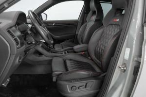 Grey Skoda Kodiaq 2023 in Vilnius, with an engine capacity of 2.00 L and mileage of 125 thousand km for 35500 €, photo 8 on AUTOMOTO.COM.LV