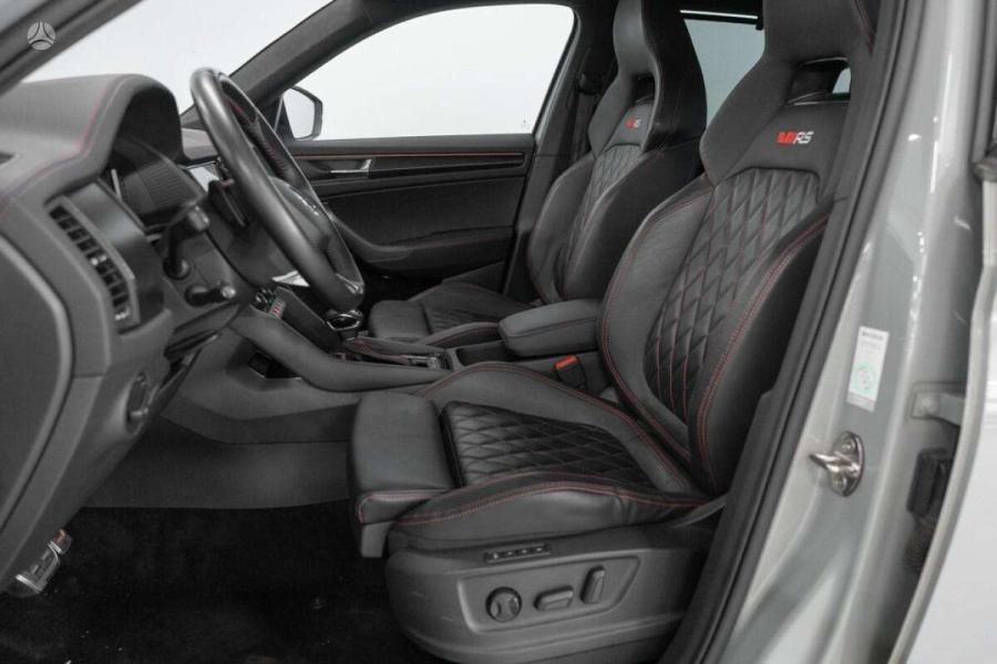 Grey Skoda Kodiaq 2023 in Vilnius, with an engine capacity of 2.00 L and mileage of 125 thousand km for 35500 €, photo 8 on AUTOMOTO.COM.LV