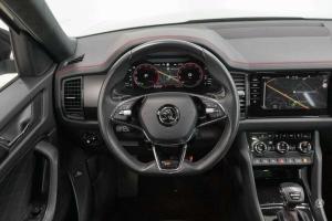 Grey Skoda Kodiaq 2023 in Vilnius, with an engine capacity of 2.00 L and mileage of 125 thousand km for 35500 €, photo 10 on AUTOMOTO.COM.LV