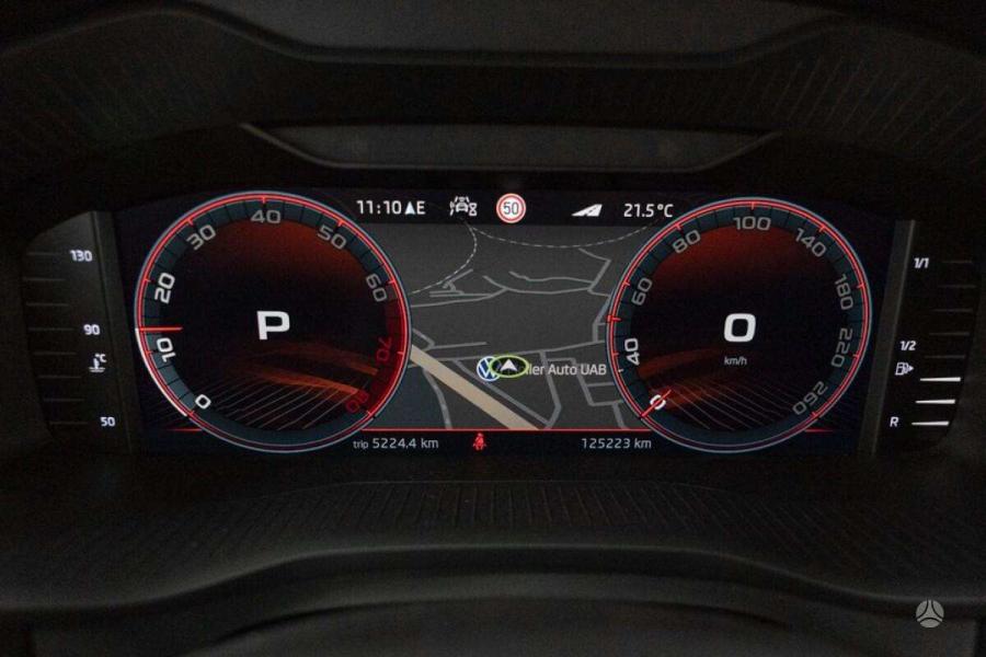 Grey Skoda Kodiaq 2023 in Vilnius, with an engine capacity of 2.00 L and mileage of 125 thousand km for 35500 €, photo 12 on AUTOMOTO.COM.LV