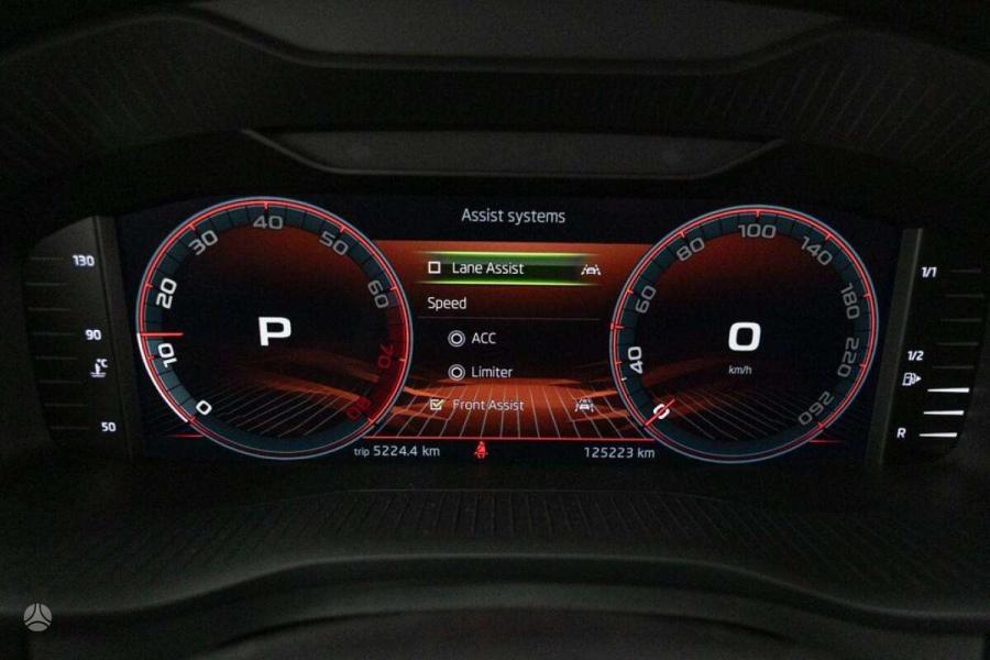 Grey Skoda Kodiaq 2023 in Vilnius, with an engine capacity of 2.00 L and mileage of 125 thousand km for 35500 €, photo 13 on AUTOMOTO.COM.LV