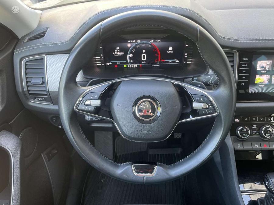 Серый Шкода Kodiaq 2023 в Вильнюс, объемом двигателя 1.97 л и пробегом 213 тыс. км за 23900 €, фото 19 на AUTOMOTO.COM.LV