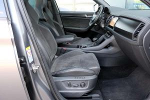 Grey Skoda Kodiaq 2023 in Vilnius, with an engine capacity of 1.97 L and mileage of 122 thousand km for 31900 €, photo 11 on AUTOMOTO.COM.LV