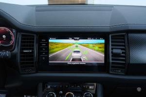 Grey Skoda Kodiaq 2023 in Vilnius, with an engine capacity of 1.97 L and mileage of 122 thousand km for 31900 €, photo 15 on AUTOMOTO.COM.LV