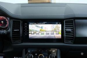 Grey Skoda Kodiaq 2023 in Vilnius, with an engine capacity of 1.97 L and mileage of 122 thousand km for 31900 €, photo 18 on AUTOMOTO.COM.LV