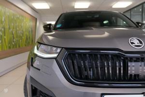 Grey Skoda Kodiaq 2023 in Vilnius, with an engine capacity of 1.97 L and mileage of 122 thousand km for 31900 €, photo 37 on AUTOMOTO.COM.LV