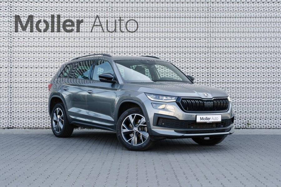 Серый Шкода Kodiaq 2023 в Марупе, объемом двигателя 2.00 л и пробегом 143 тыс. км за 31700 €, фото 3 на AUTOMOTO.COM.LV