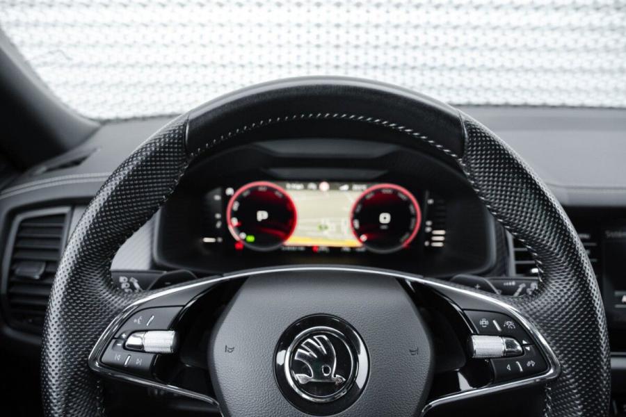 Серый Шкода Kodiaq 2023 в Марупе, объемом двигателя 2.00 л и пробегом 143 тыс. км за 31700 €, фото 15 на AUTOMOTO.COM.LV
