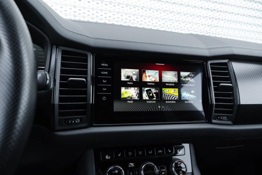 Серый Шкода Kodiaq 2023 в Марупе, объемом двигателя 2.00 л и пробегом 143 тыс. км за 31700 €, фото 16 на AUTOMOTO.COM.LV