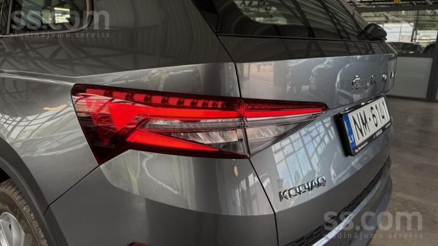Pelēks Skoda Kodiaq 2023 Rīga, ar dzinēja tilpumu 2.00 L un nobraukumu 61 tūkst. km par 27900 €, foto 9 vietnē AUTOMOTO.COM.LV