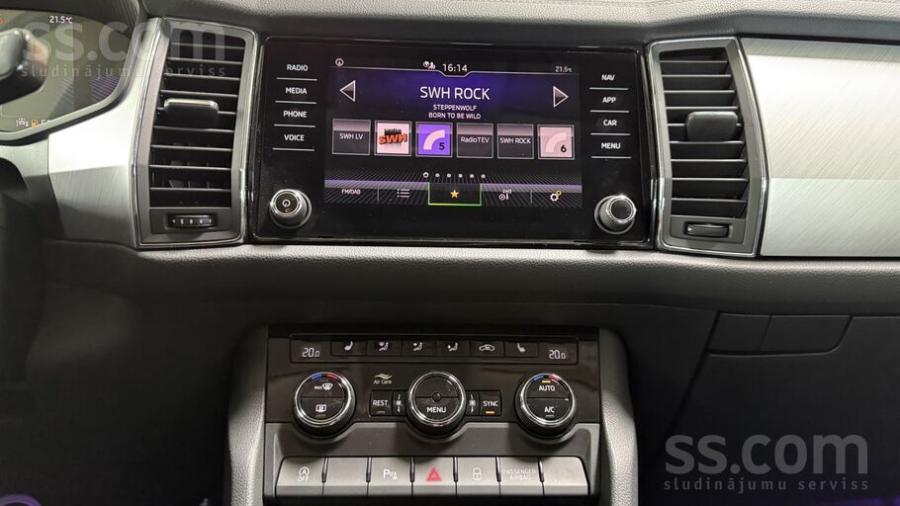 Серый Шкода Kodiaq 2023 в Рига, объемом двигателя 2.00 л и пробегом 61 тыс. км за 27900 €, фото 20 на AUTOMOTO.COM.LV